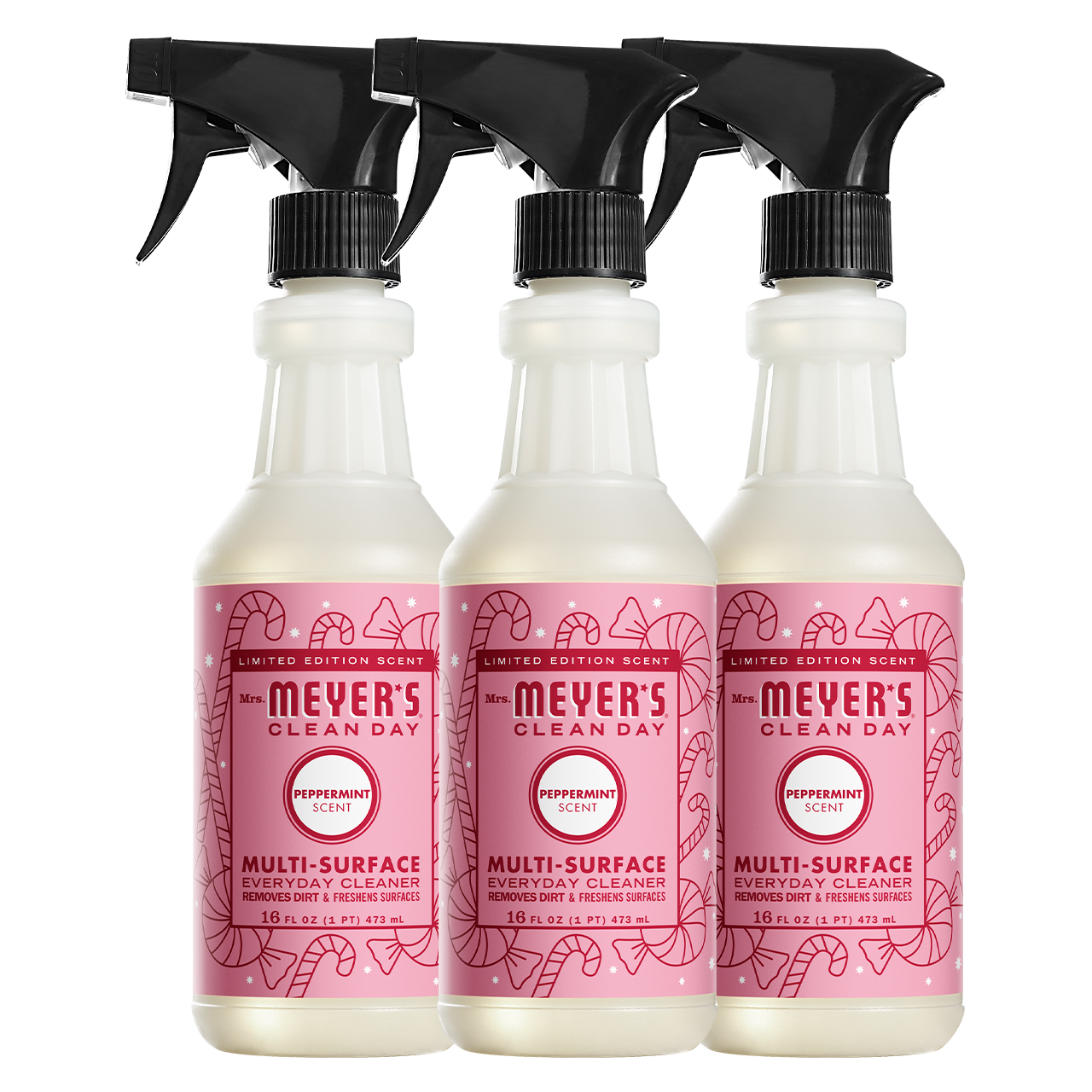 Mrs. Meyer's Peppermint Multi-Surface Everyday Cleaner 3-count Bundle ...