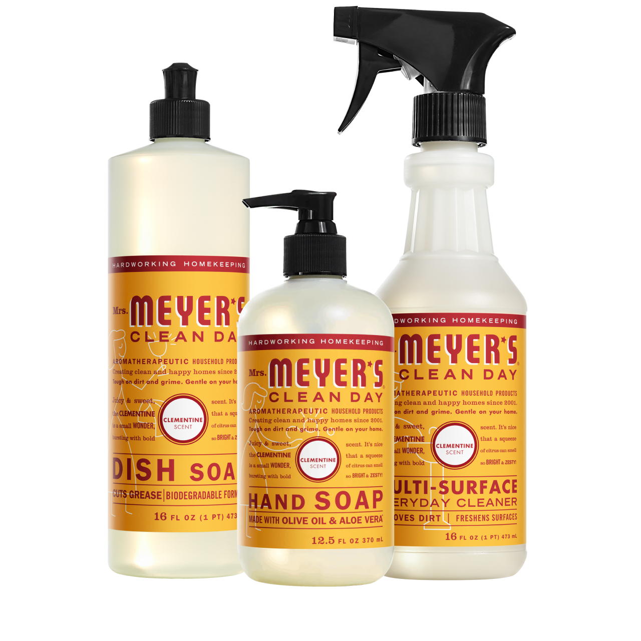 Clementine Kitchen Basics Set – Mrs. Meyer's Clean Day
