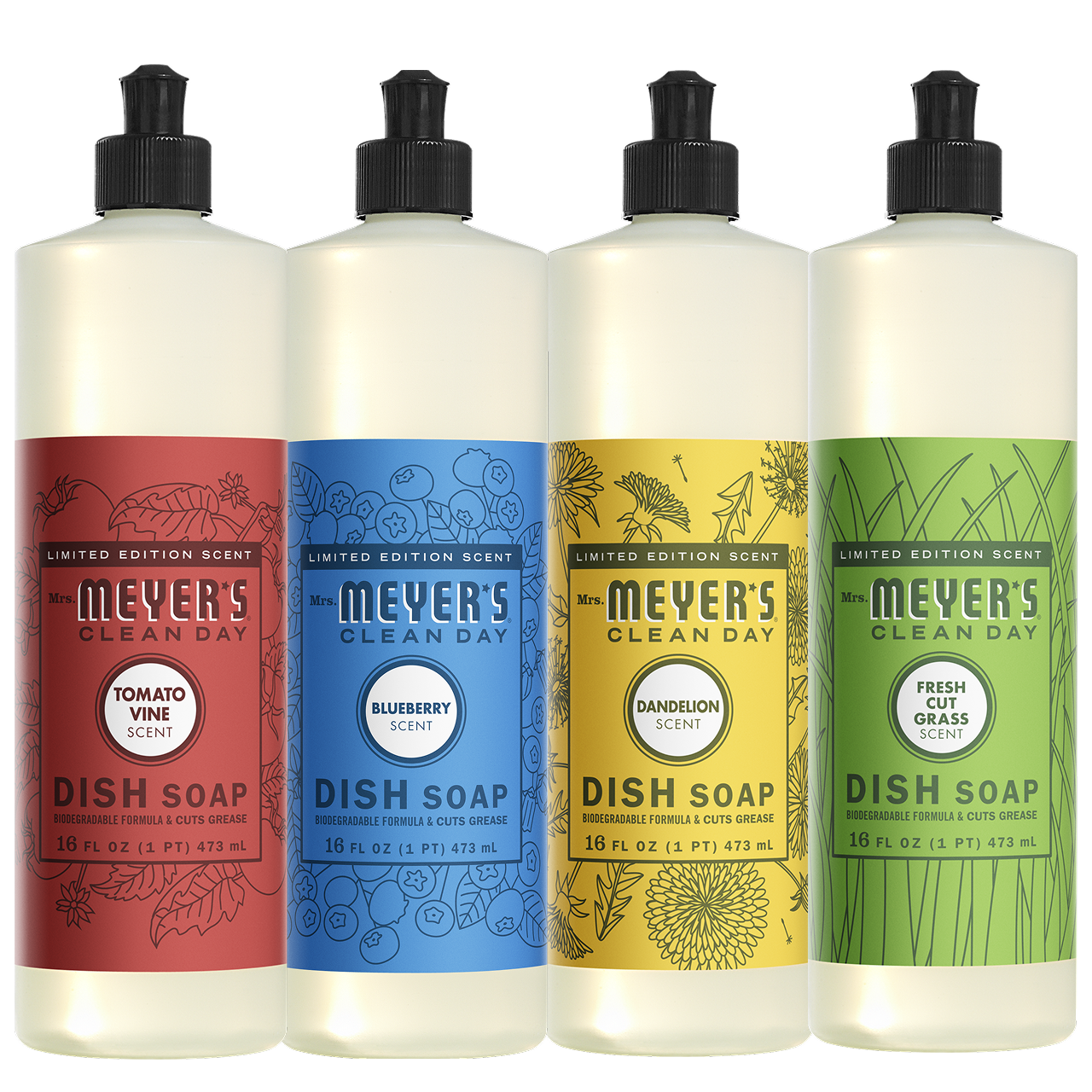 Mrs. Meyer's Summer Seasonal Dish Soap Collection – Mrs. Meyer's Clean Day