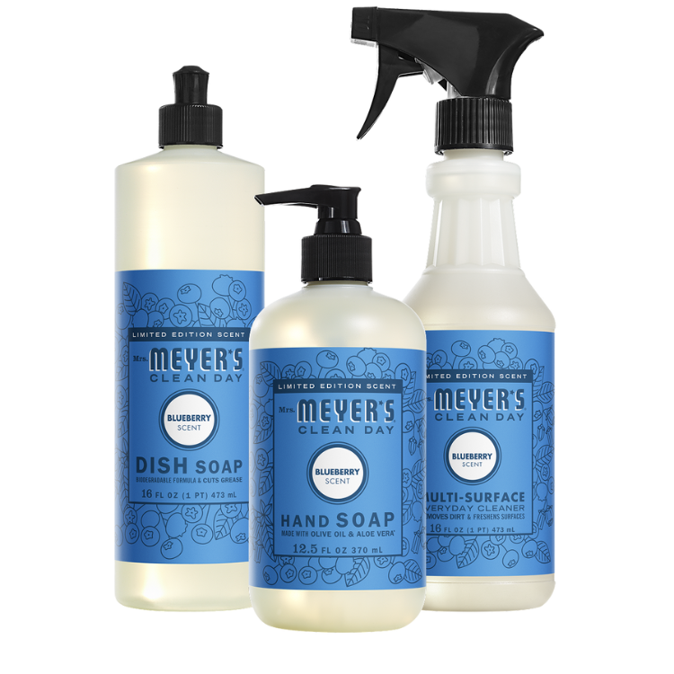 Blueberry Kitchen Basics Set – Mrs. Meyer's Clean Day