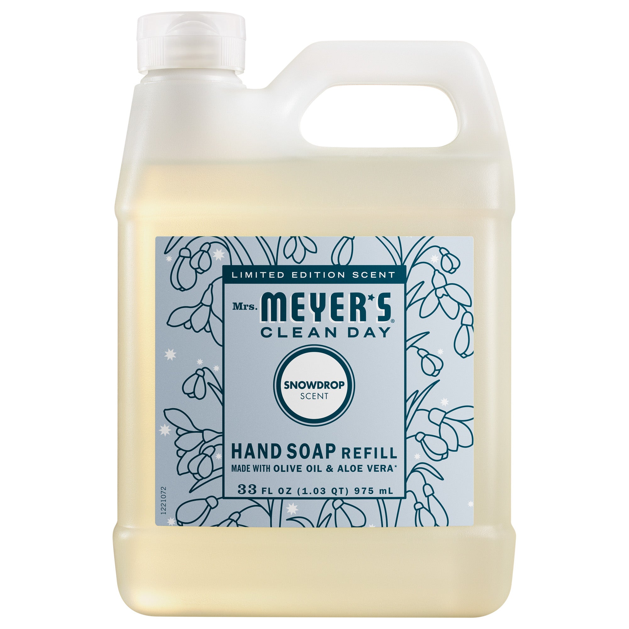 Mrs. Meyer's Snowdrop Liquid Hand Soap Refill – Mrs. Meyer's Clean Day